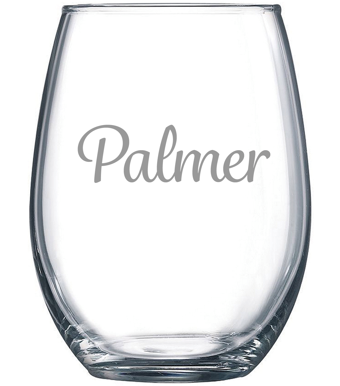 Custom Wine Glasses, Script Name, Set of 4 – Ketchum Manufacturing Inc.