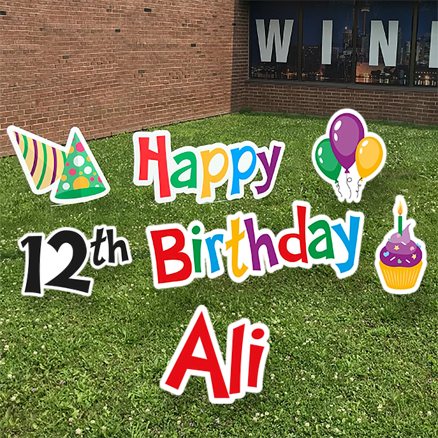 Happy Birthday Sign Kit – Ketchum Manufacturing Inc.